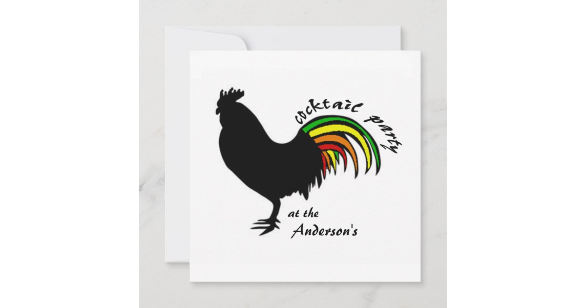 Cock-Tail Party Invitation | Zazzle