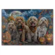 Cockapoo Halloween Spooky Cutting Board | Zazzle