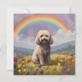 Cockapoo Rainbow Bridge Memorial Custom Dog Name | Zazzle