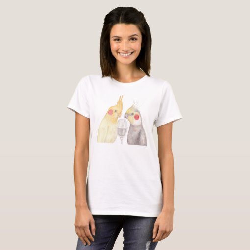 Cockatiel T-shirt Cockatiel Lover Gift Cockatiels | Zazzle