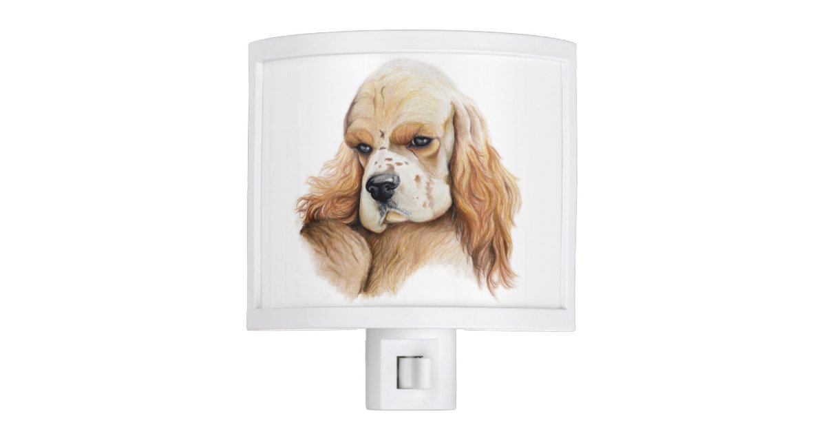 Cocker Spaniel Nightlight | Zazzle