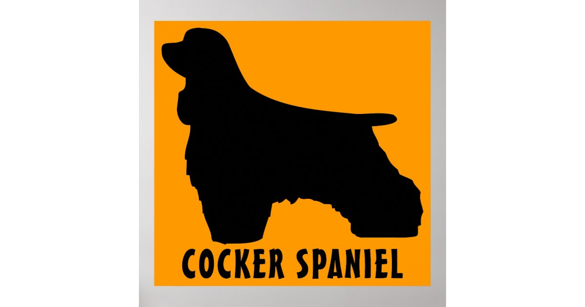 Cocker Spaniel Poster | Zazzle