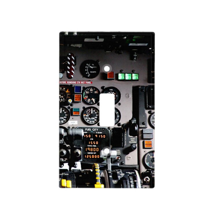 Cockpit Light Switch Cover | Zazzle