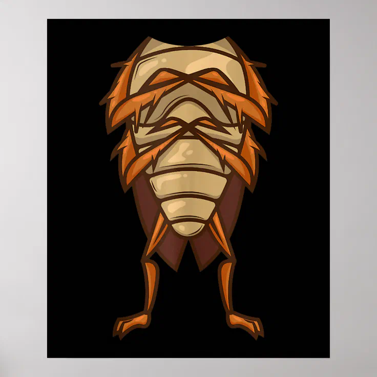 Cockroach Costume Halloween Easy Cosplay Poster | Zazzle