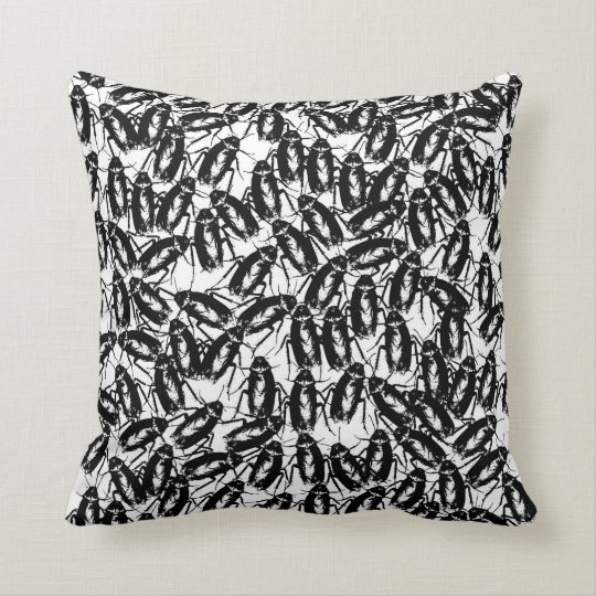 Cockroach Infested Throw Pillow | Zazzle.com
