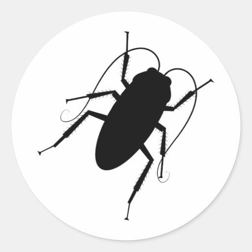 Cockroach Classic Round Sticker | Zazzle