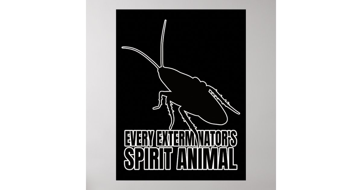 Cockroaches Cockroach Roach – Entomology Geek Poster | Zazzle