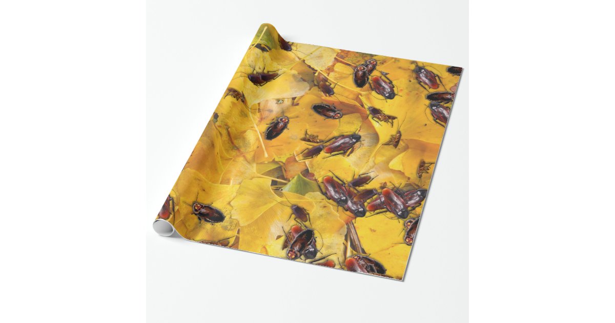 Cockroaches Wrapping Paper | Zazzle