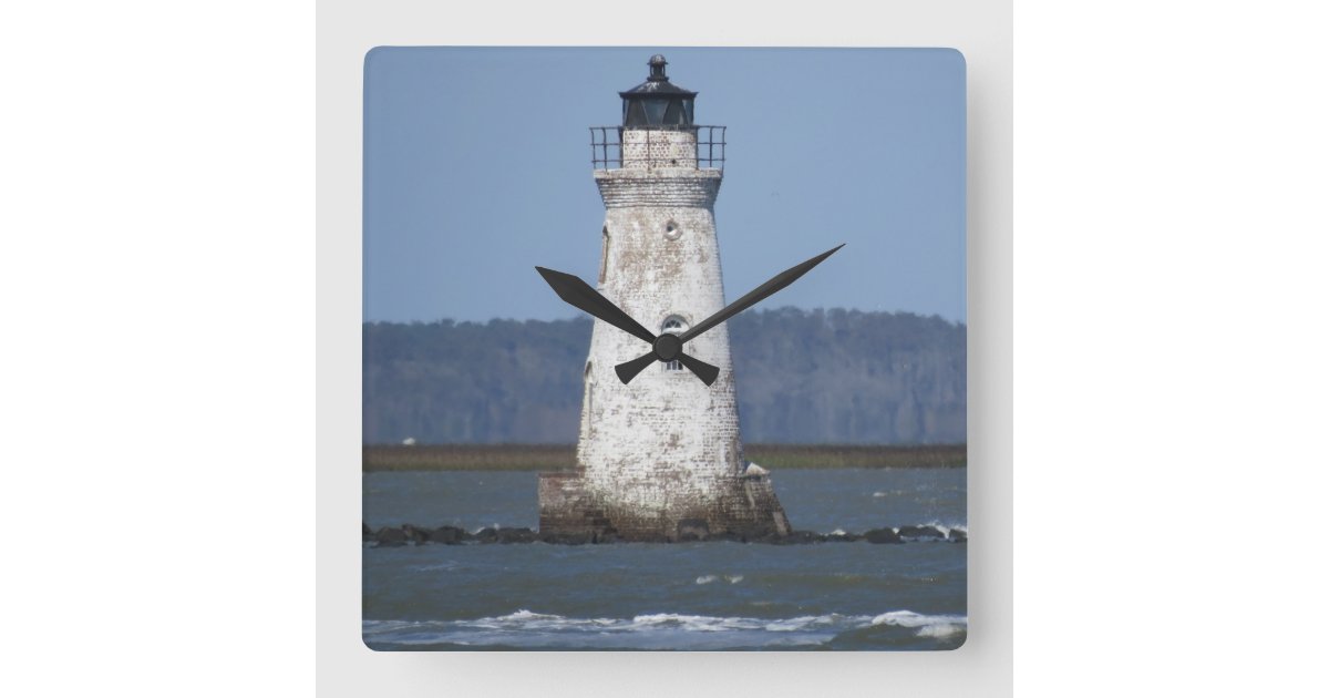 cockspur lighthouse clock | Zazzle