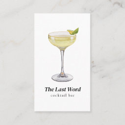 Cocktail Bar Business Card | Zazzle