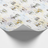 Cocktail Drink Recipe Design Wrapping Paper | Zazzle