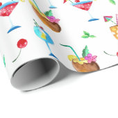 Cocktail Party Gift Wrapping Paper | Zazzle