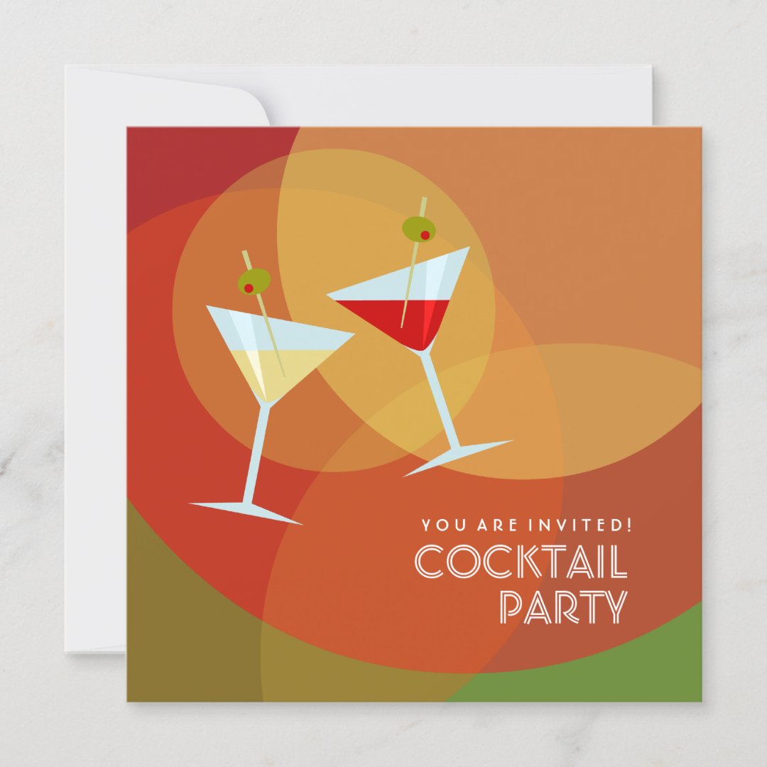 Cocktail Party invitation | Zazzle