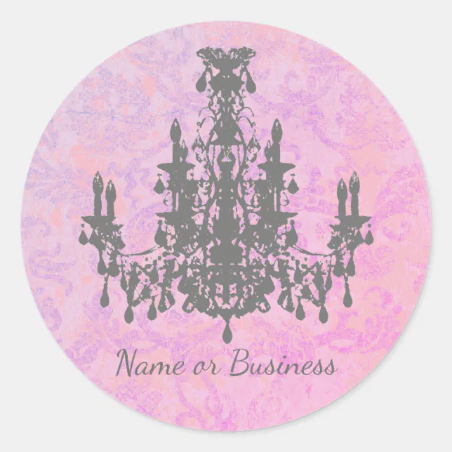 Coco Chandelier - CHANGE COLOR / SHAPE / SIZE Classic Round Sticker ... Coco Chandelier - CHANGE COLOR / SHAPE / SIZE Classic Round Sticker ...