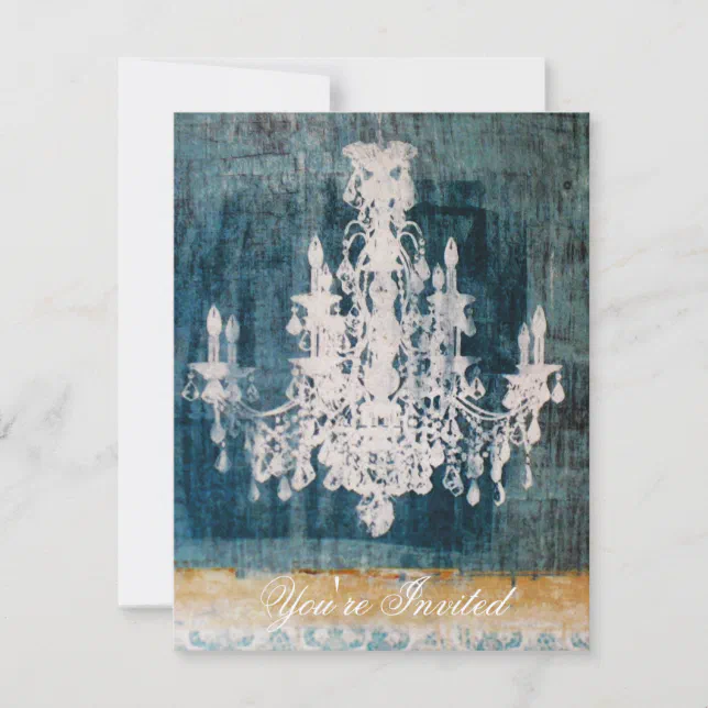 Coco Chandelier ~ Invitation | Zazzle