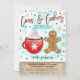 Cocoa and Cookies Christmas Party Invitation | Zazzle