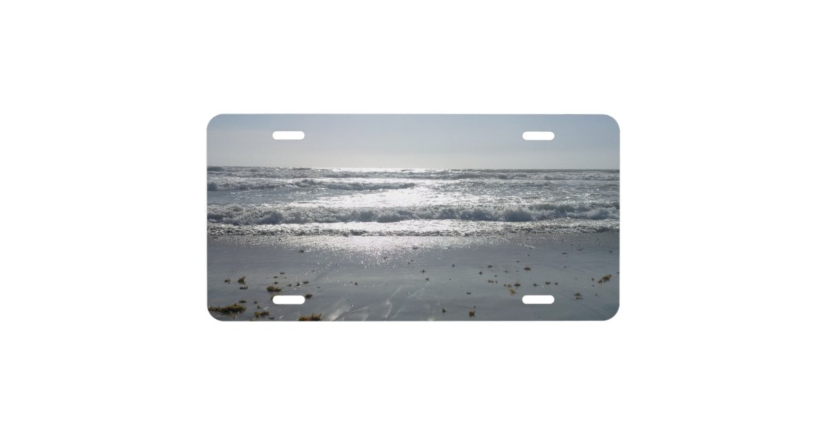 Cocoa Beach Sunrise License Plate | Zazzle