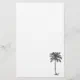 Coconut Palm Tree Tropical Beach Theme Stationery | Zazzle