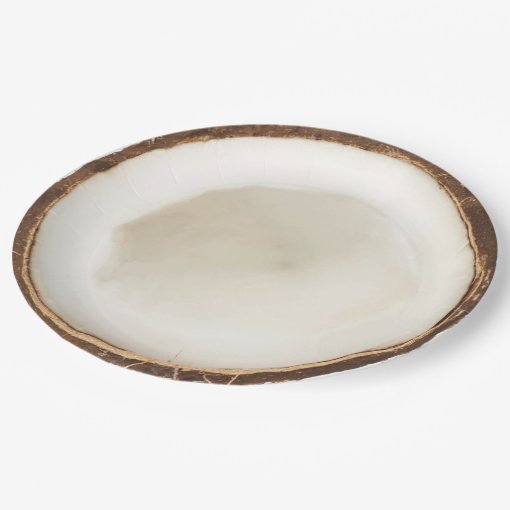 Coconut party plate | Zazzle