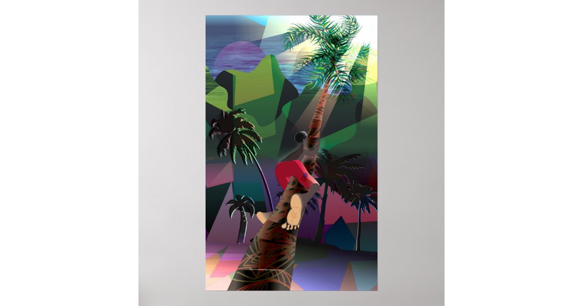 Coconut Tree Poster | Zazzle