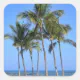 Coconut Trees Square Sticker | Zazzle