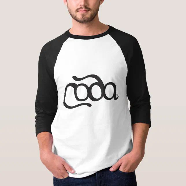 CODA Baseball T-Shirt | Zazzle