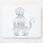 Binary Code square mousepad | Zazzle.com