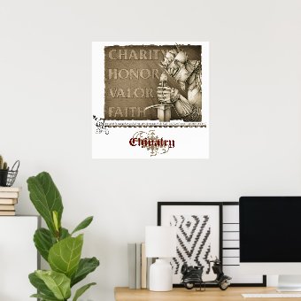 Code of Chivalry Poster | Zazzle