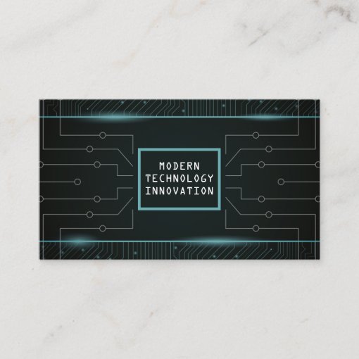 Coder Programmer Circuit Board Business Card Zazzle 9122
