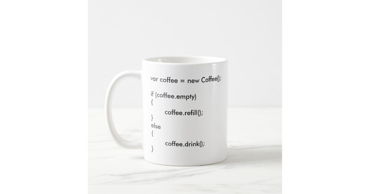 //Coding// Coffee Mug | Zazzle