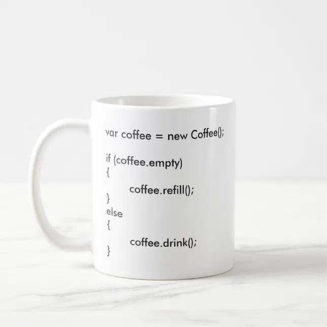 //Coding// Coffee Mug | Zazzle