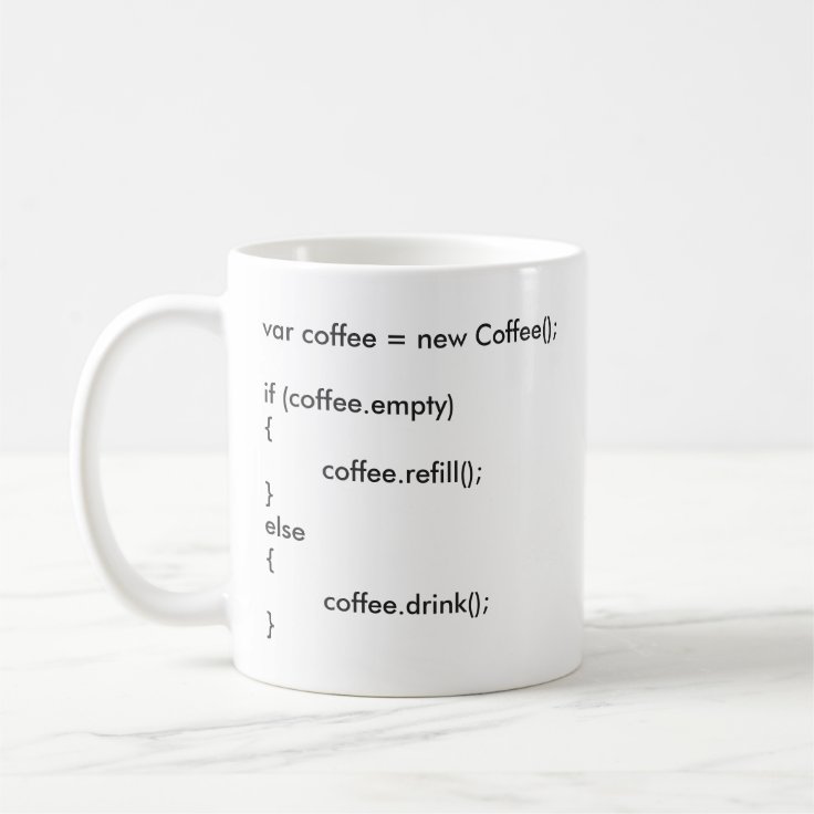 //Coding// Coffee Mug | Zazzle