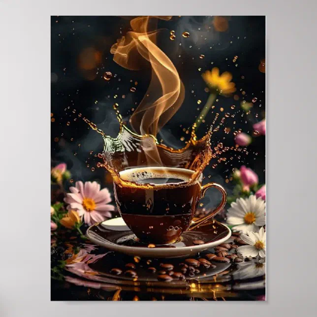 Coffee Art Poster | Zazzle