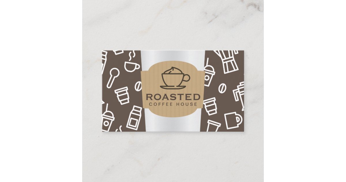 Coffee Barista Business Card | Zazzle