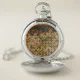 Coffee Bean Earthy Boho Rustic Pocket Watch | Zazzle