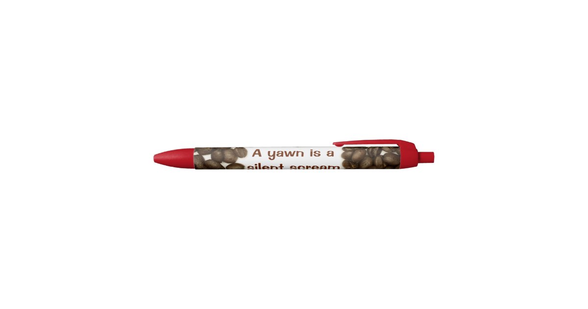 Coffee bean pen | Zazzle