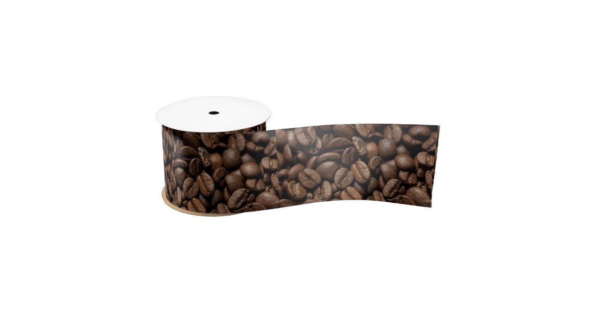coffee bean ribbon | Zazzle
