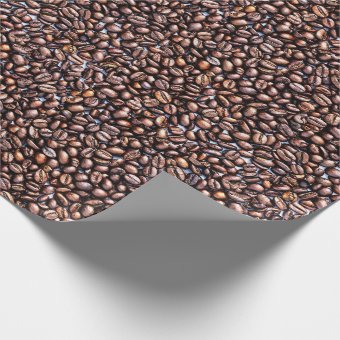 Coffee Bean Wrapping Paper | Zazzle