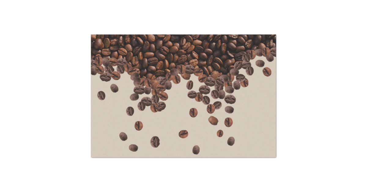 Coffee Beans Tissue Paper | Zazzle