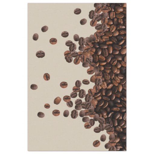 Coffee Beans Tissue Paper | Zazzle