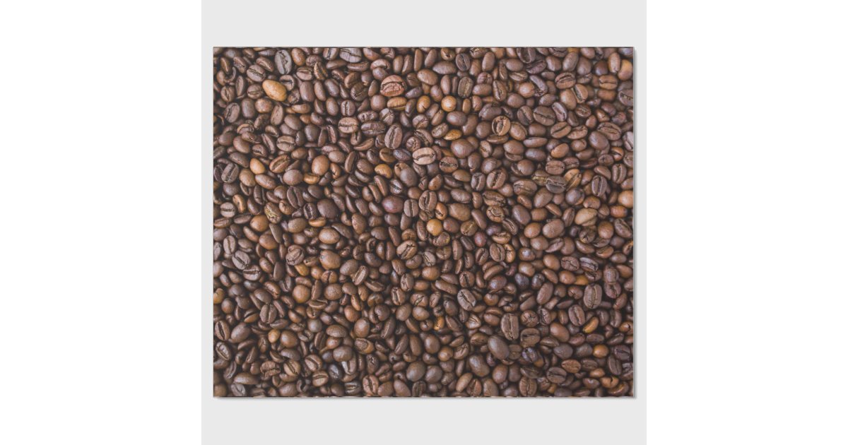 Coffee beans! wrapping paper | Zazzle