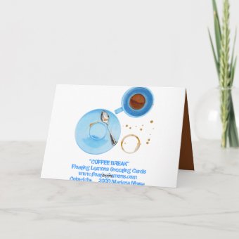 Coffee Break Birthday Card | Zazzle