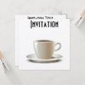 Coffee Break! Invitation | Zazzle