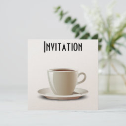 Coffee Break! Invitation | Zazzle
