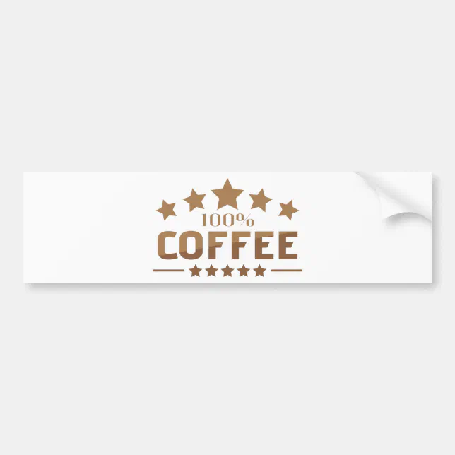 coffee bumper sticker | Zazzle