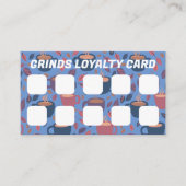 COFFEE CAFE Cute Logo Customer Loyalty Card | Zazzle