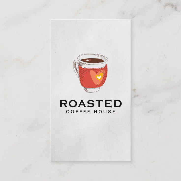 Coffee cup | Barista Business Card | Zazzle