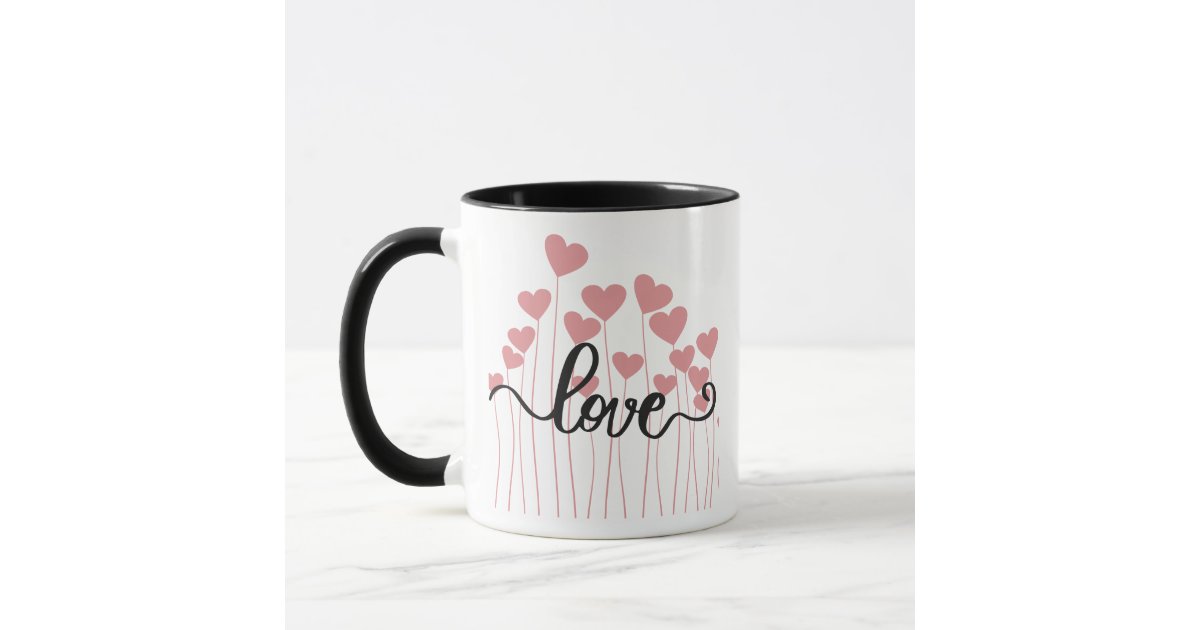 Coffee Cups & Mugs Simple Unique Design Cute | Zazzle