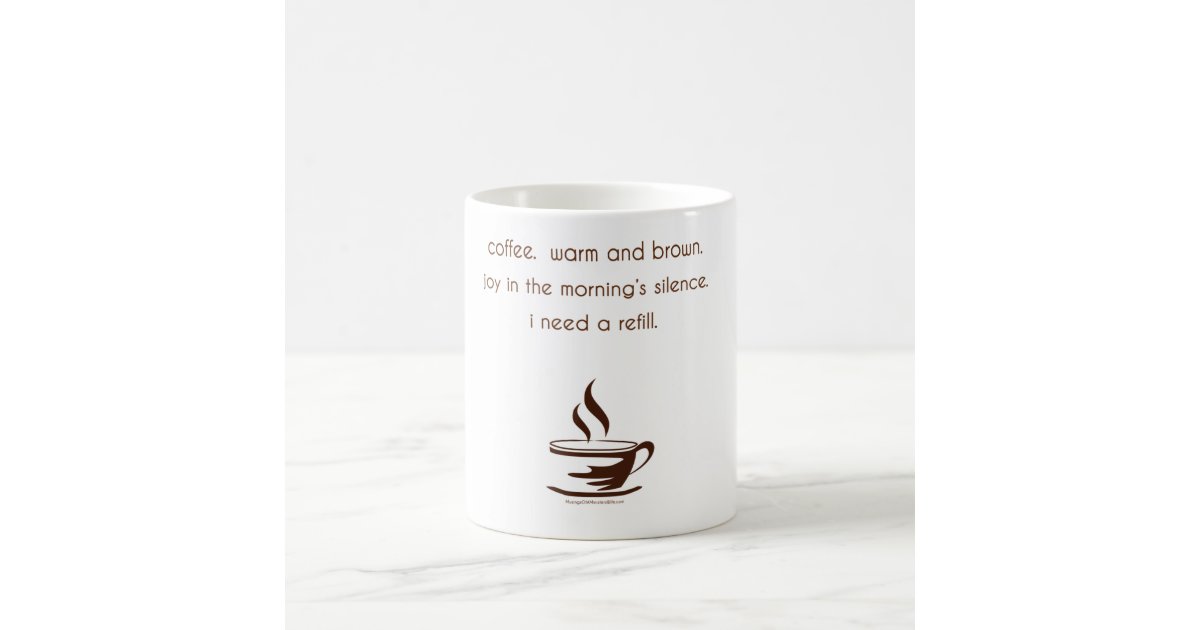Coffee Haiku Mug | Zazzle