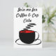 coffee invite card | Zazzle